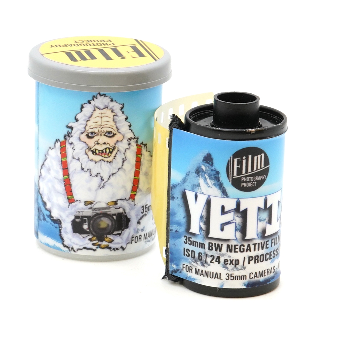 Film Photography Project Yeti 35mm 24EXP ISO 6 B&W | McBain Camera