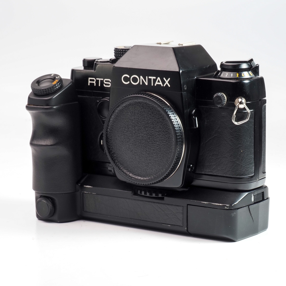Contax RTS II Quartz 35mm Film SLR Camera Body w/ Real Time Winder W-3 ...